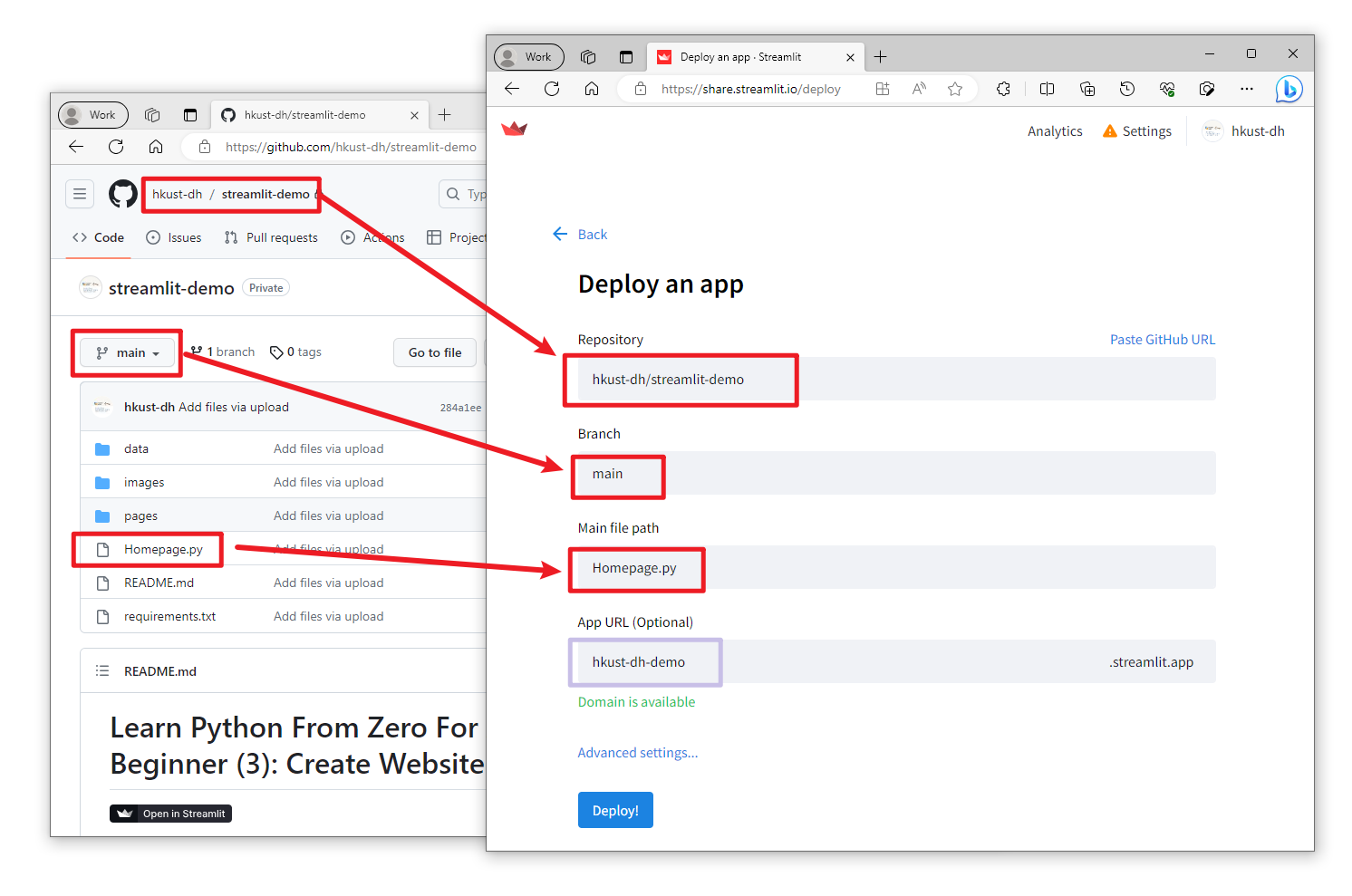 Learn Python From Zero For Absolute Beginner (3): Create Website - HKUST Digital Humanities ...