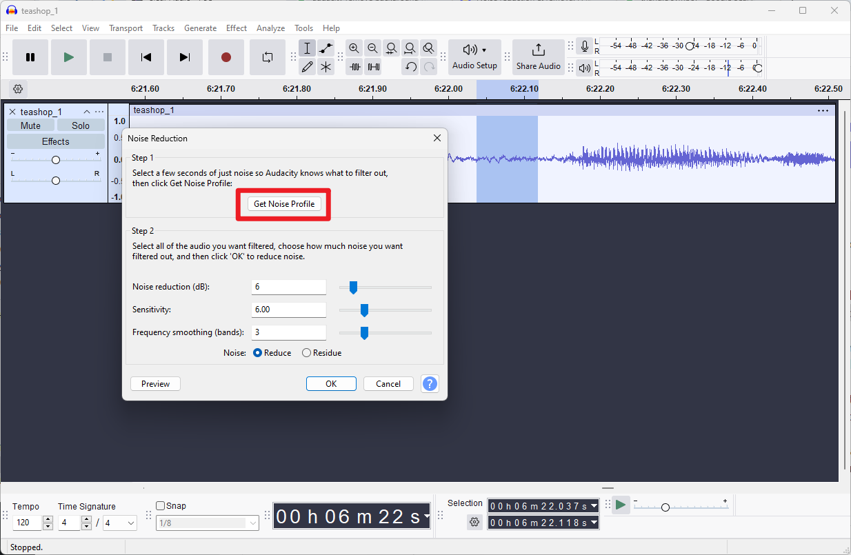 Make your Audio Recordings sound Cleaner: Reduce Background Noise using Audacity - HKUST Digital ...