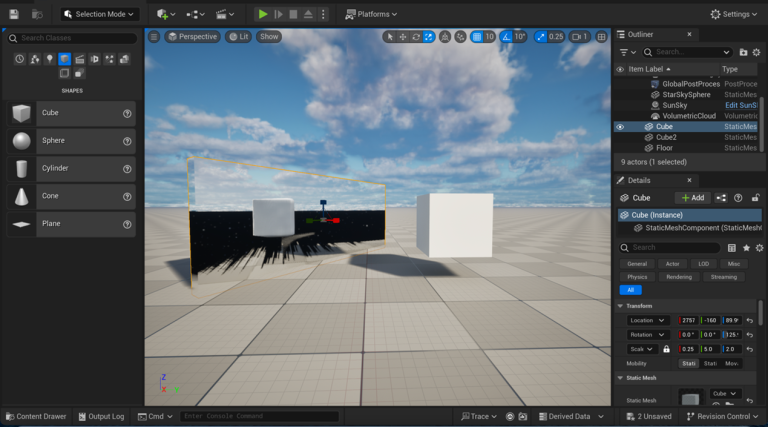 How to Create a Mirror Material in Unreal Engine 5 - HKUST Digital ...