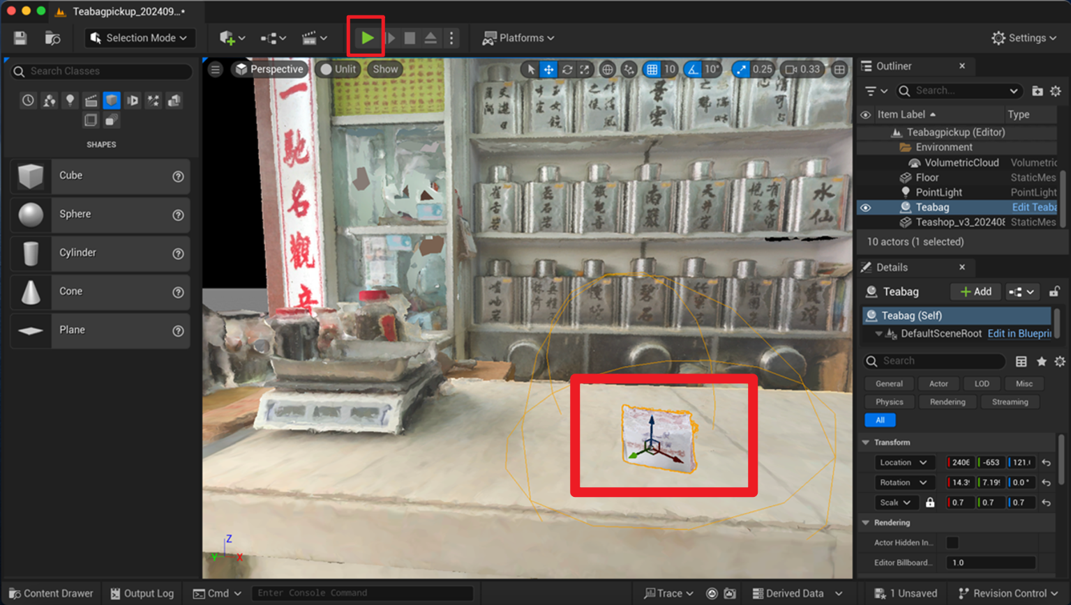 How to grab an object and move around in Unreal Engine 5? - HKUST ...