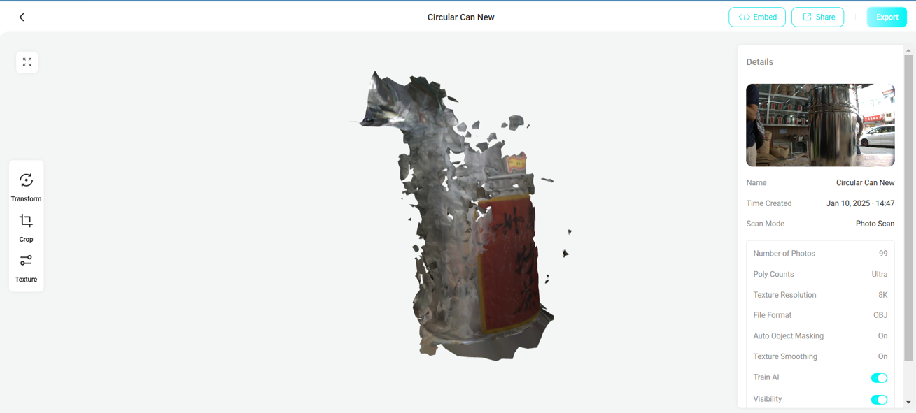 Photogrammetry with Kiri Pro - convert photos of physical object to 3D ...